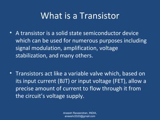 Single_Electron_Transistor_Aneesh_Raveendran | PPT