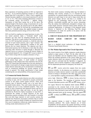 Single electron transistor technology based on chip implementation of ...