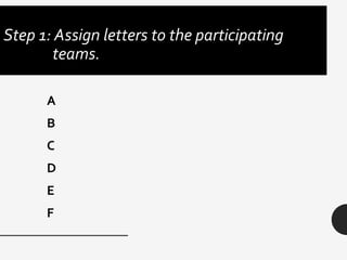Single and Double Elimination TOURNAMENT | PPTX