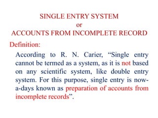 Single Entry - Unit V ppt.pptx