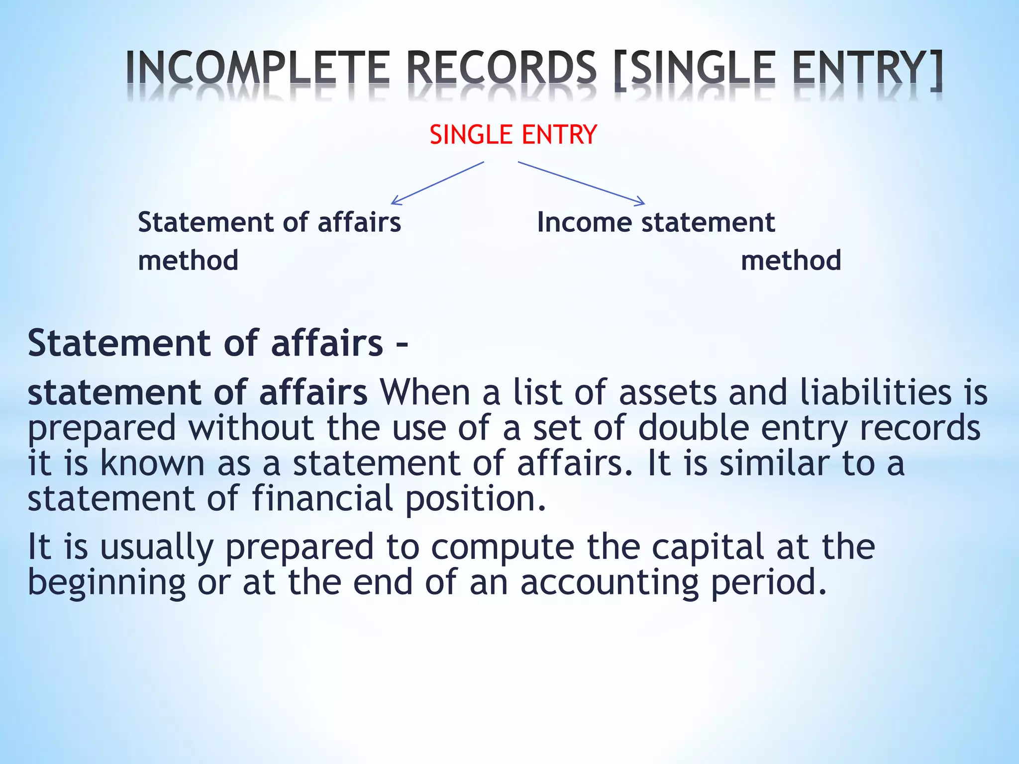 SINGLE ENTRY _INCOMPLETE RECORDS_.pptx