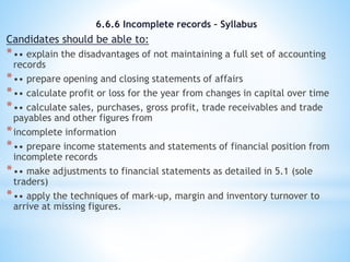 SINGLE ENTRY _INCOMPLETE RECORDS_.pptx