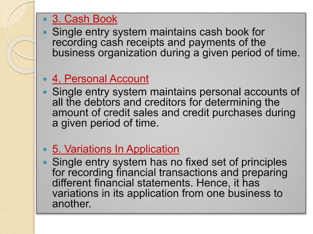 Essentials of single entry System and case study.pptx