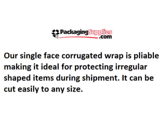 Single face corrugated rolls