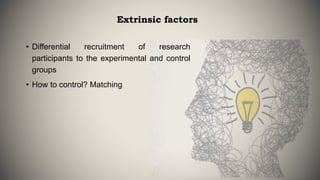 Single factor design | PPTX