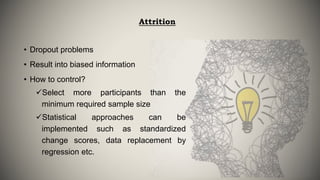 Single factor design | PPTX