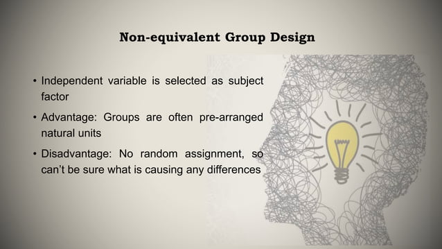 Single factor design | PPTX | Educational Assessment | Education