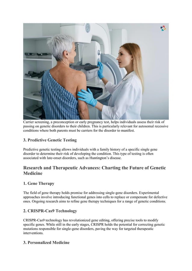 Single-Gene Disorders: Understanding Genetics With Examples | The ...