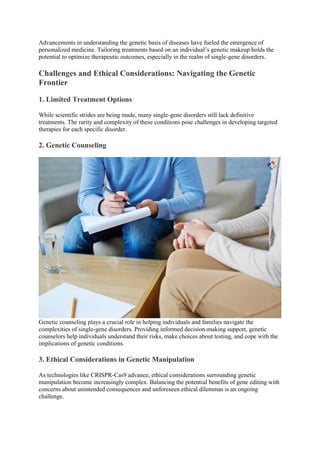 Single-Gene Disorders: Understanding Genetics With Examples | The ...