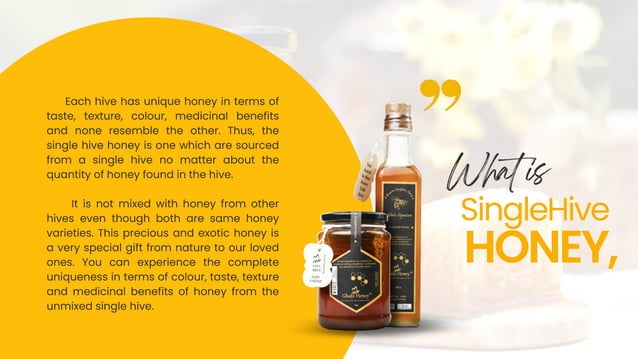 Rare and Unique Single Hive Honey form Wild Honey Hunters | PPT