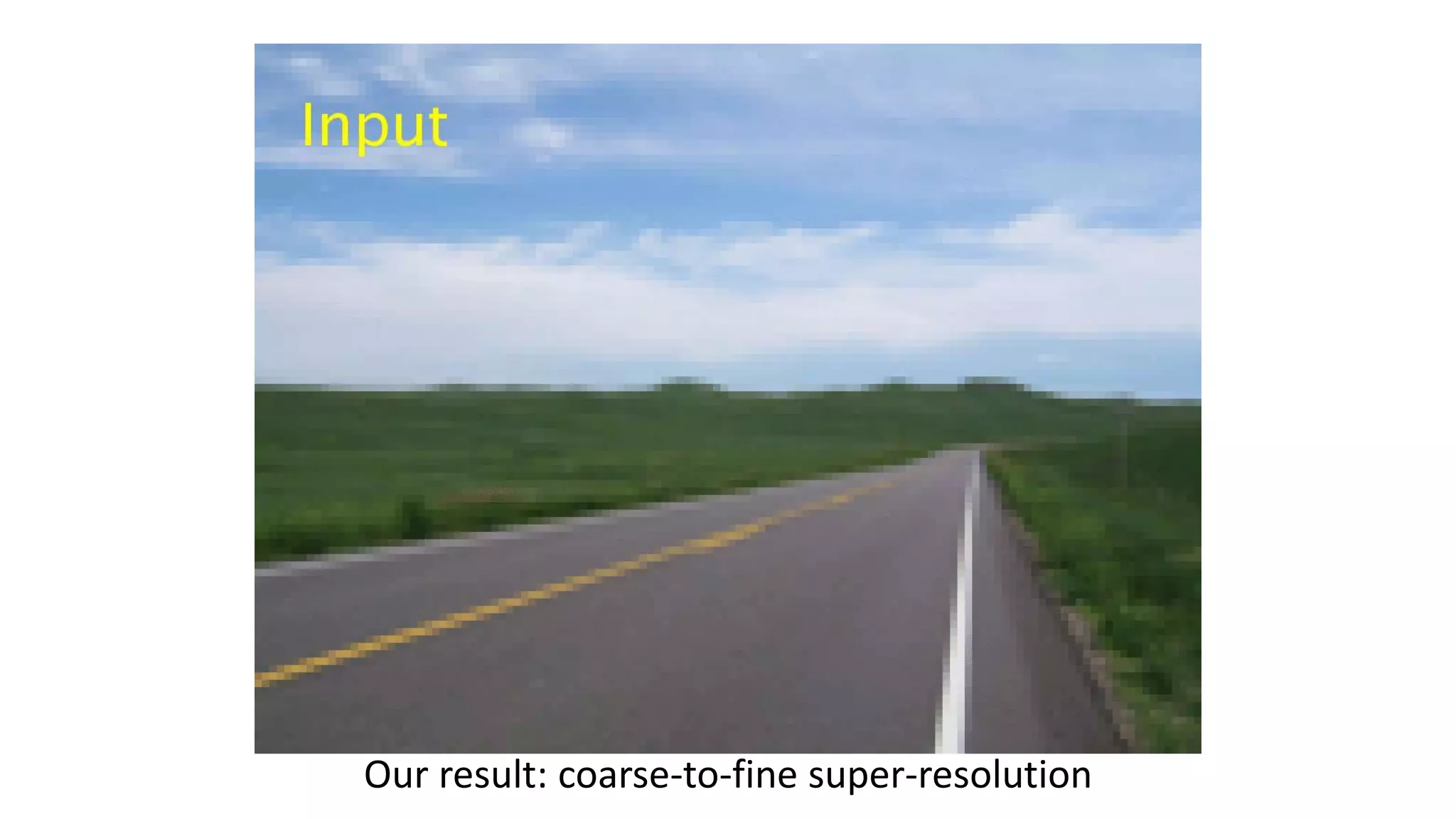 Single Image Super-Resolution from Transformed Self-Exemplars (CVPR 2015) | PPT