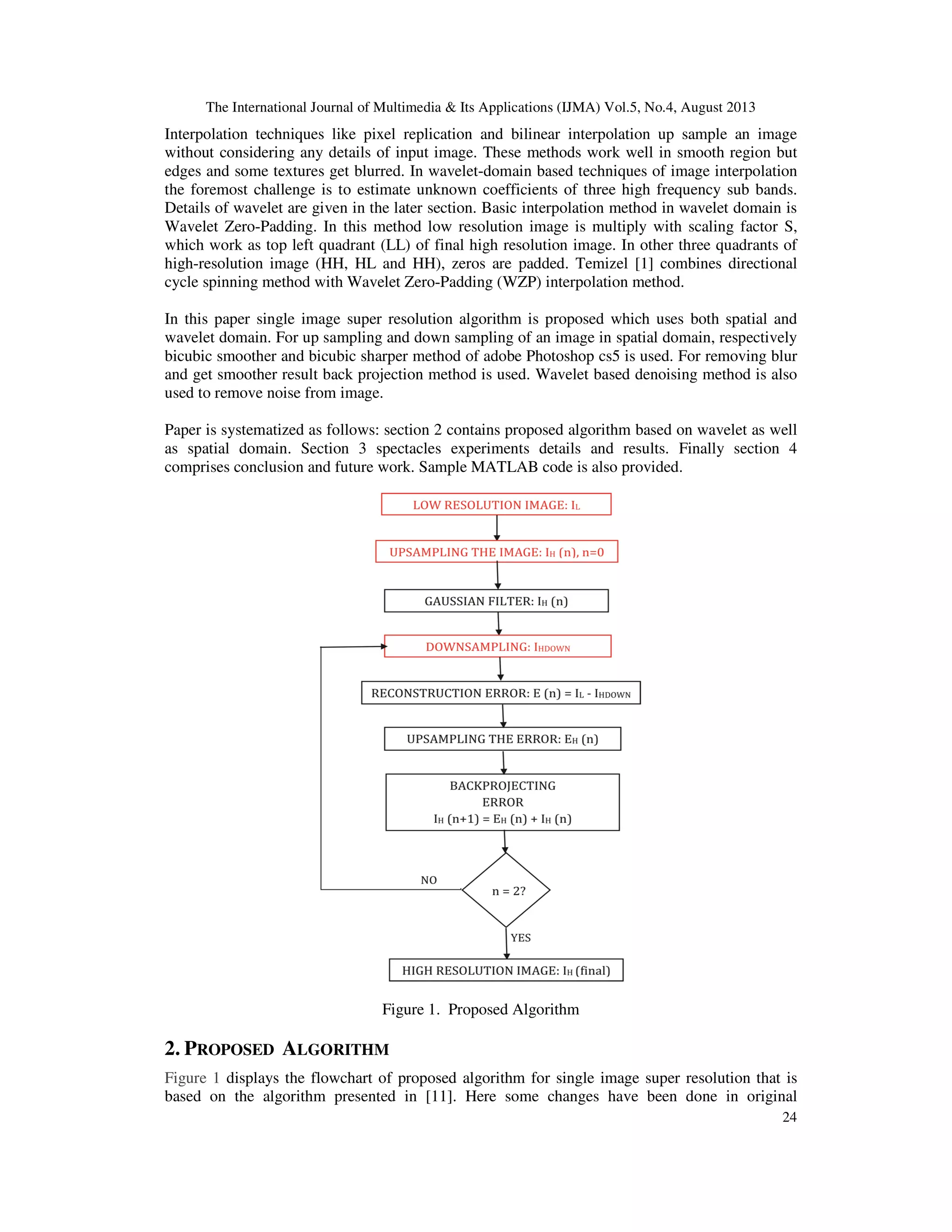 SINGLE IMAGE SUPER RESOLUTION IN SPATIAL AND WAVELET DOMAIN | PDF | Photo Editing Software ...