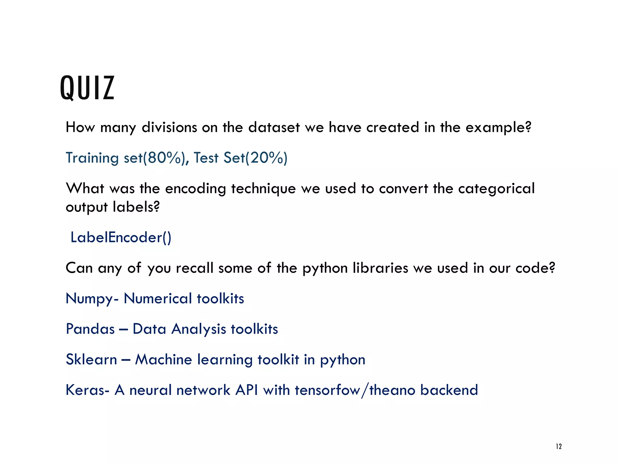 Single layer perceptron in python | PDF