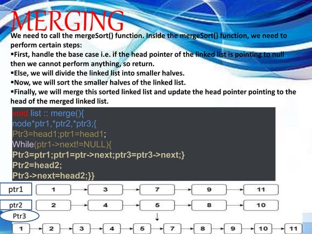 Linked list and its operations - Traversal | PPTX