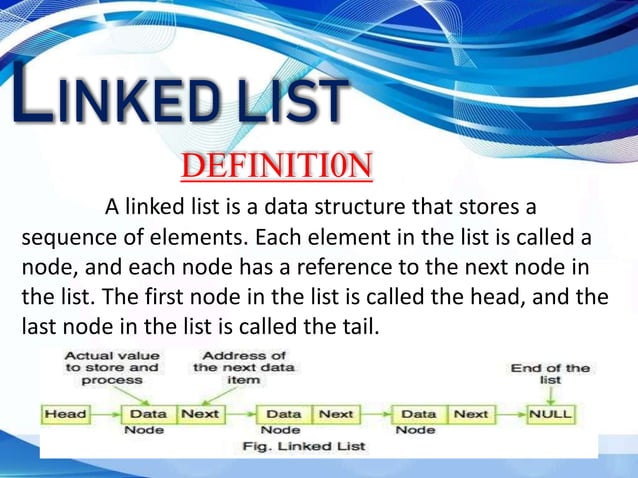 Linked list and its operations - Traversal | PPTX