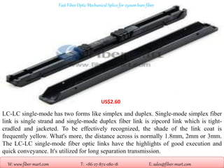 Singlemode fiber cables | PPT