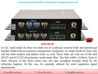 Singlemode fiber cables | PPT
