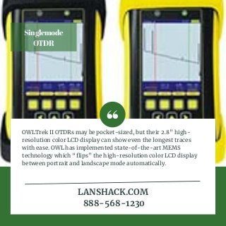 Singlemode OTDR | PDF