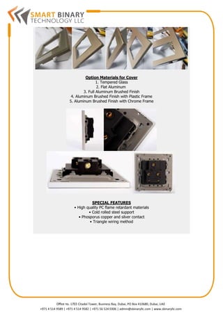 3-PIN UNIVERSAL SOCKET WITH SWITCH | PDF