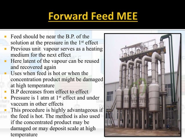 Single and multiple effective evaporator (mee) | PPTX