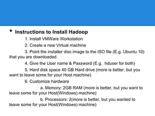 Single node hadoop cluster installation | PDF