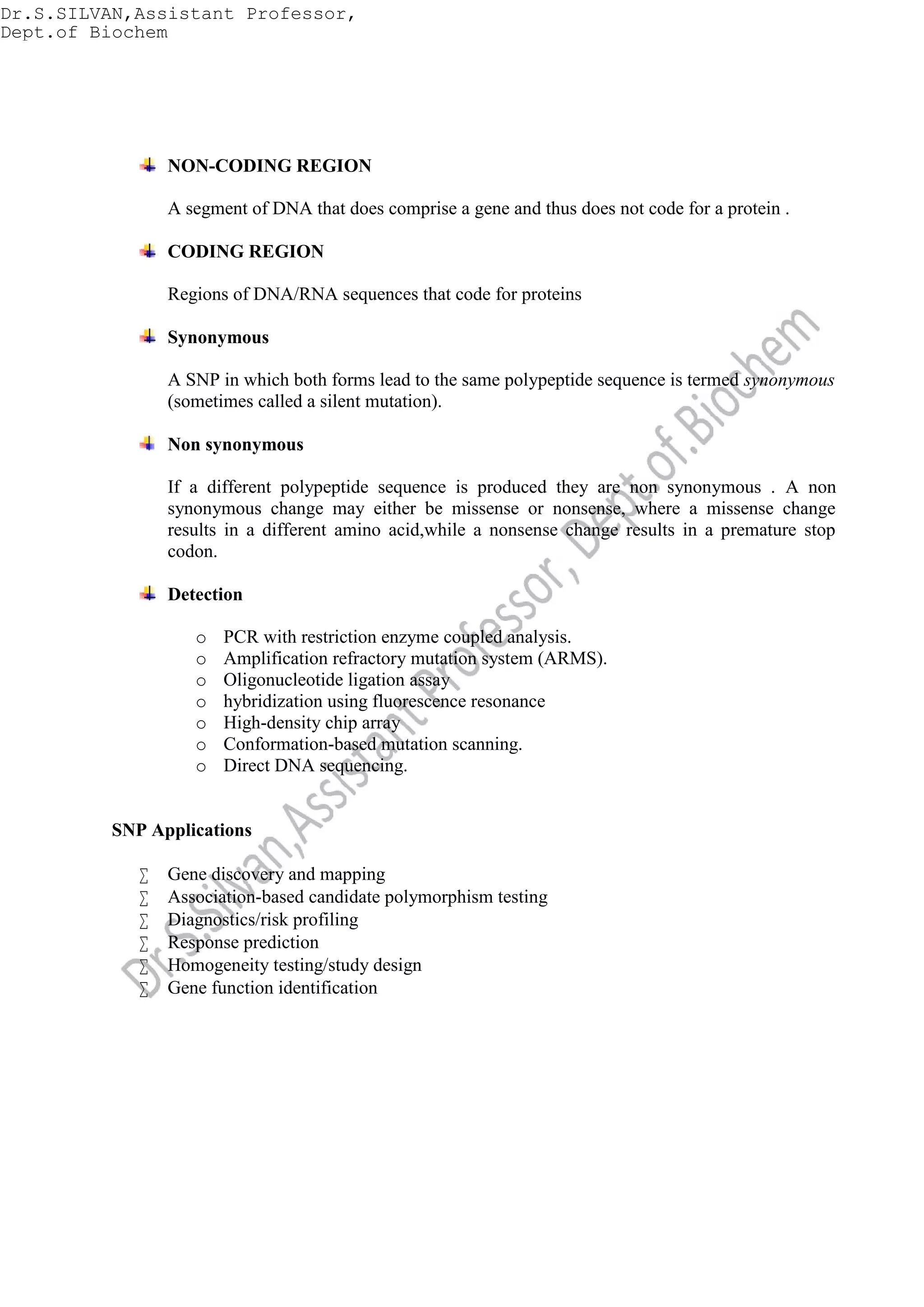 Single nucleotide polymorphism | PDF