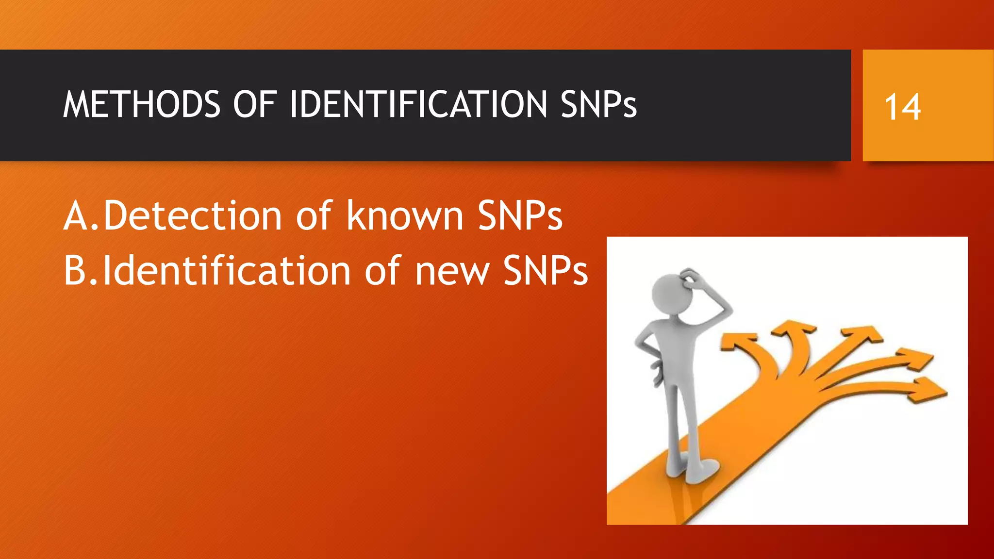 Single nucleotide polymorphism by kk sahu | PPTX | Genetics | Science