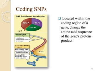 Single nucleotide polymorphism | PPTX