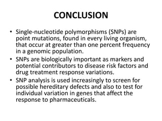 Single Nucleotide Polymorphisms (2)-1.pptx