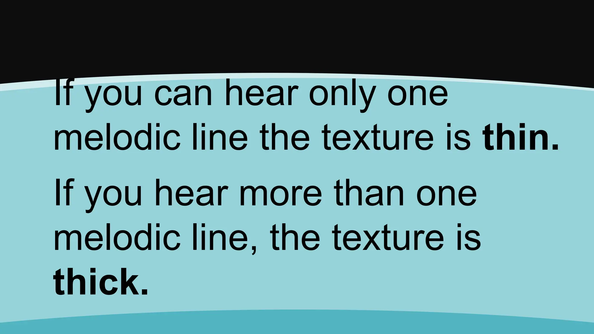 Single or Multiple melodic lines structure | PPTX