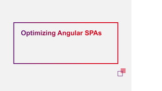 Single Page Angular Application Presentation | PPT