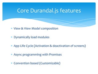 Single page applications | PPTX