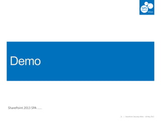 Single page applications & SharePoint | PPTX | Web Development | Internet