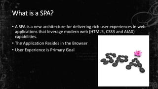 Single page applications the basics | PPT
