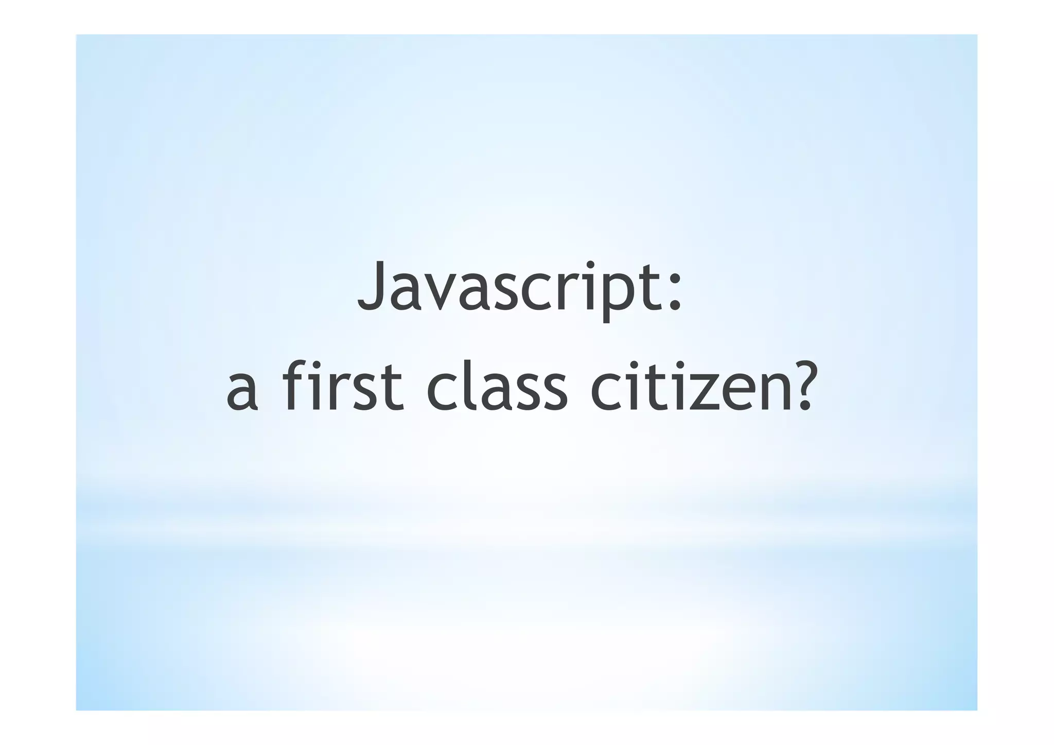 Single page webapps & javascript-testing | PPT