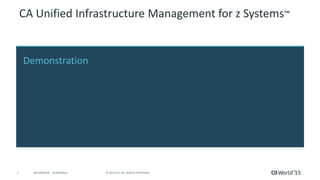 See It Live - Single Pane of Glass Enterprise Monitoring with CA ...
