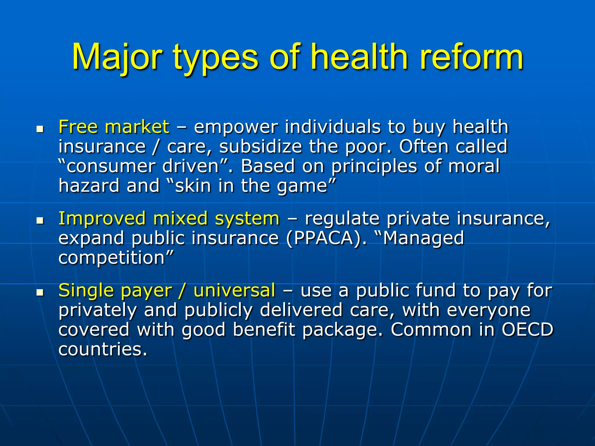 Single Payer Health Care | PPTX