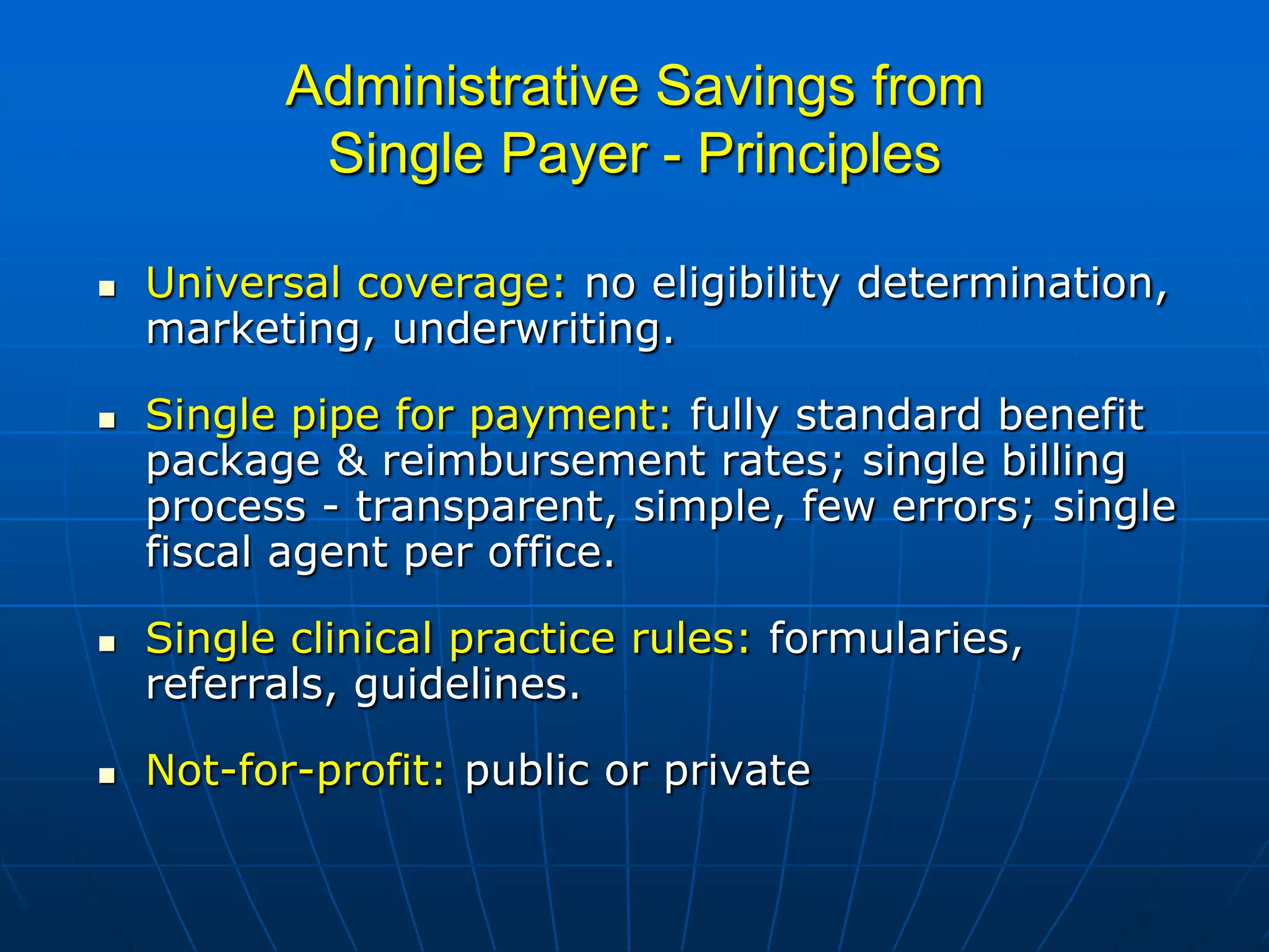 Single Payer Health Care | PPTX