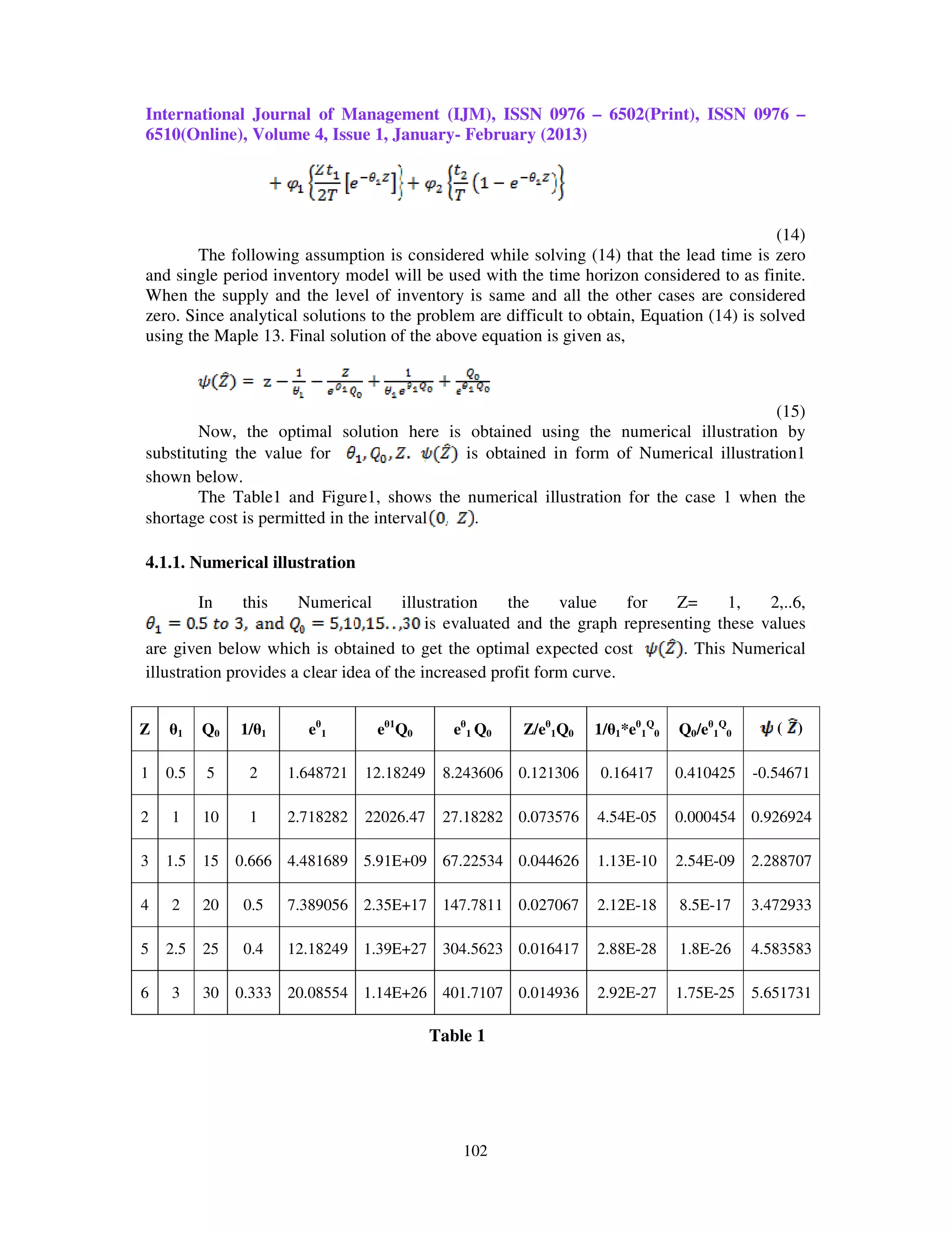 Single Period Inventory Model With Stochastic Demand And Partial Backlogging Pdf