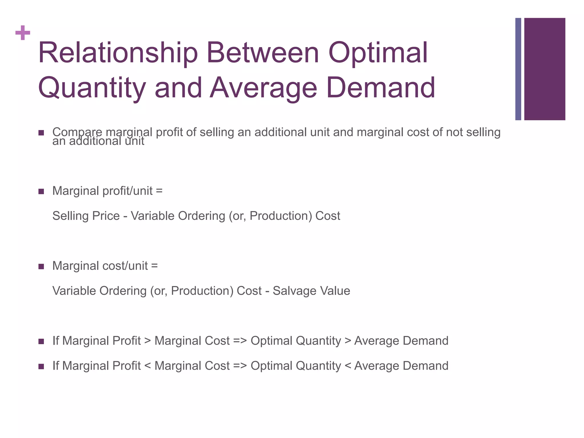 Single period inventory ordering | PPTX