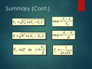 Single phase Alternating Current circuit | PPT