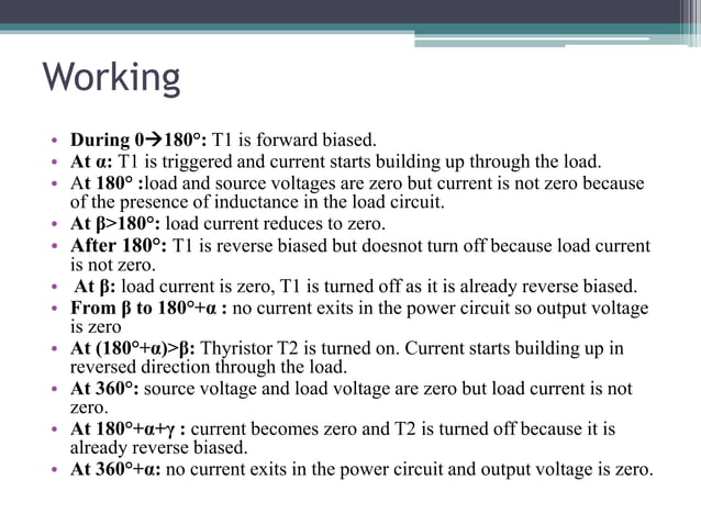 Single phase ac voltage controller | PPTX