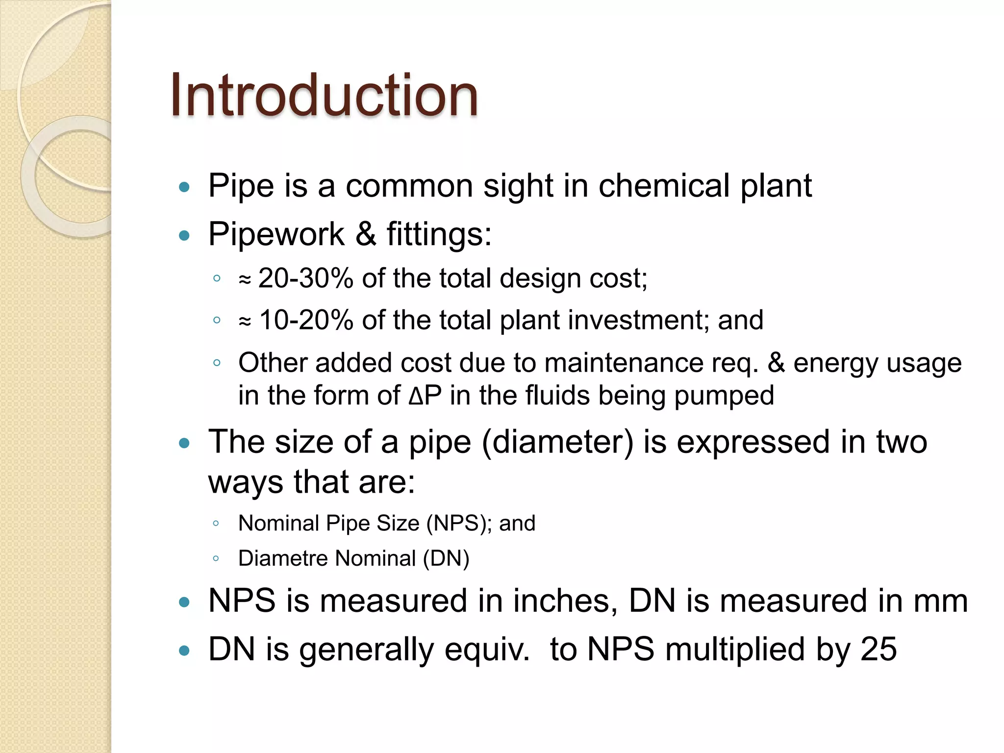 Single phase flow line sizing | PPTX