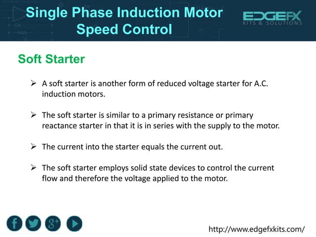 Single Phase Induction Motor Speed Control | PPTX | Operating Systems ...