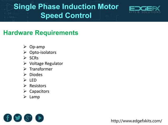 Single Phase Induction Motor Speed Control | PPTX | Operating Systems ...