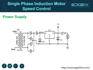 Single Phase Induction Motor Speed Control | PPT