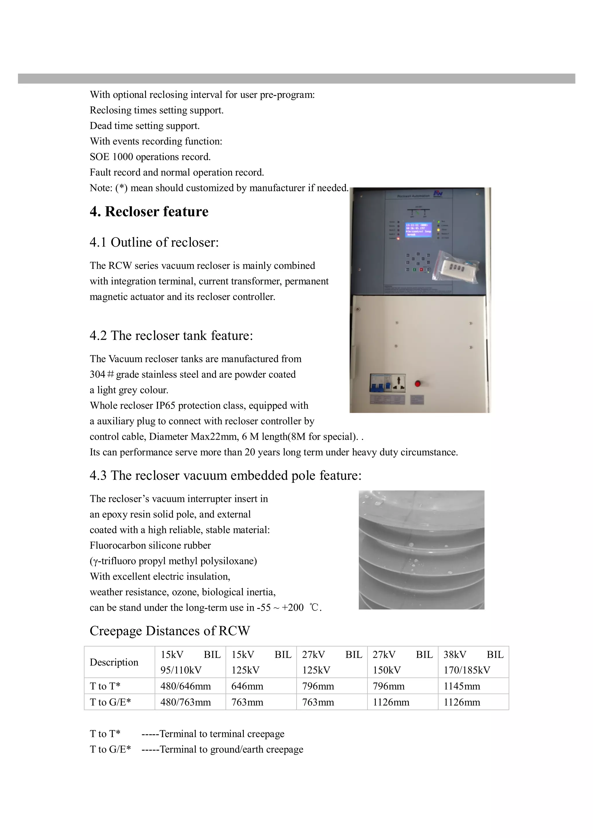 Single phase pole mounted circuit recloser catalog | PDF
