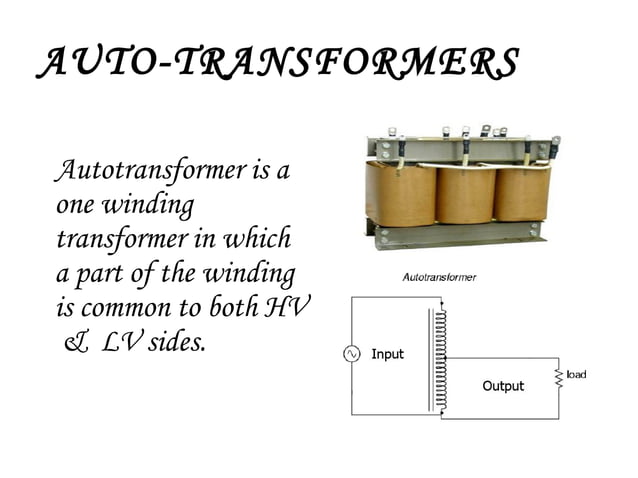 Single phase tansformer | PPT