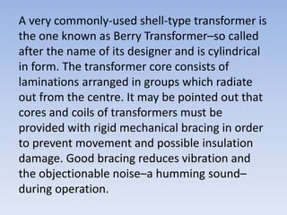 Single phase transformer | PPTX