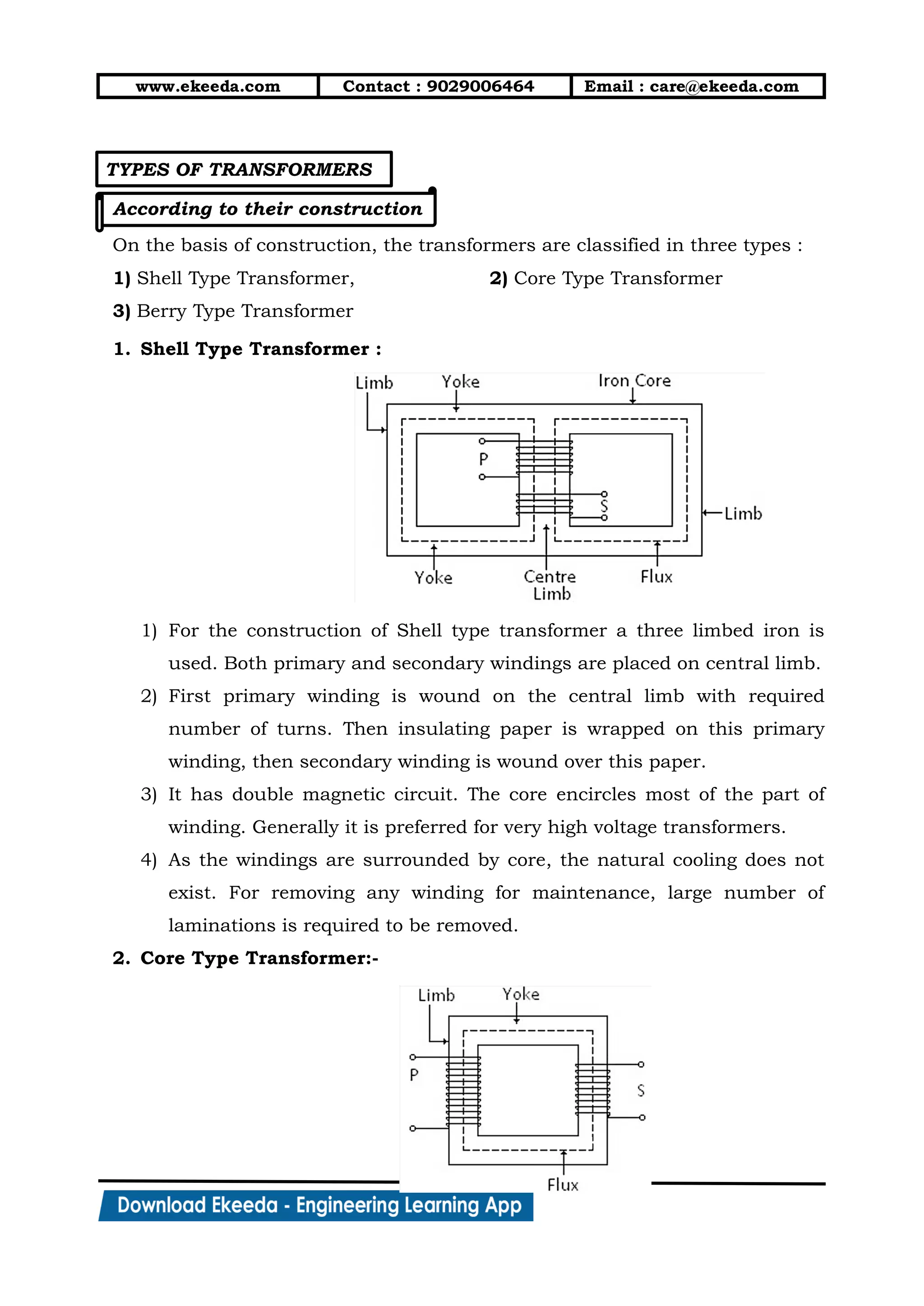 Single phase transformers | PDF
